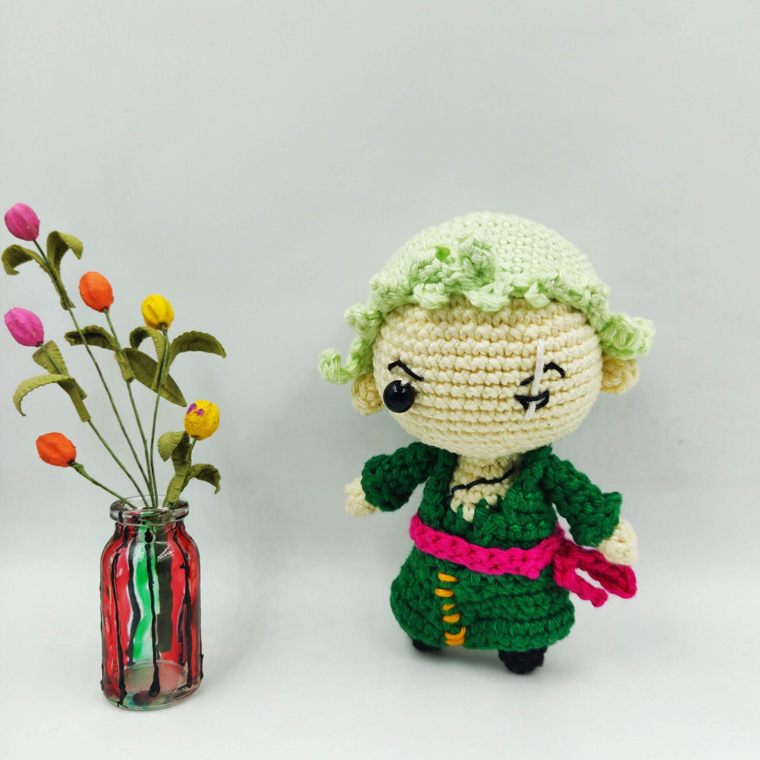 Rorona Zoro Amigurumi / Crochet Collectible toy - Loombastic Studios