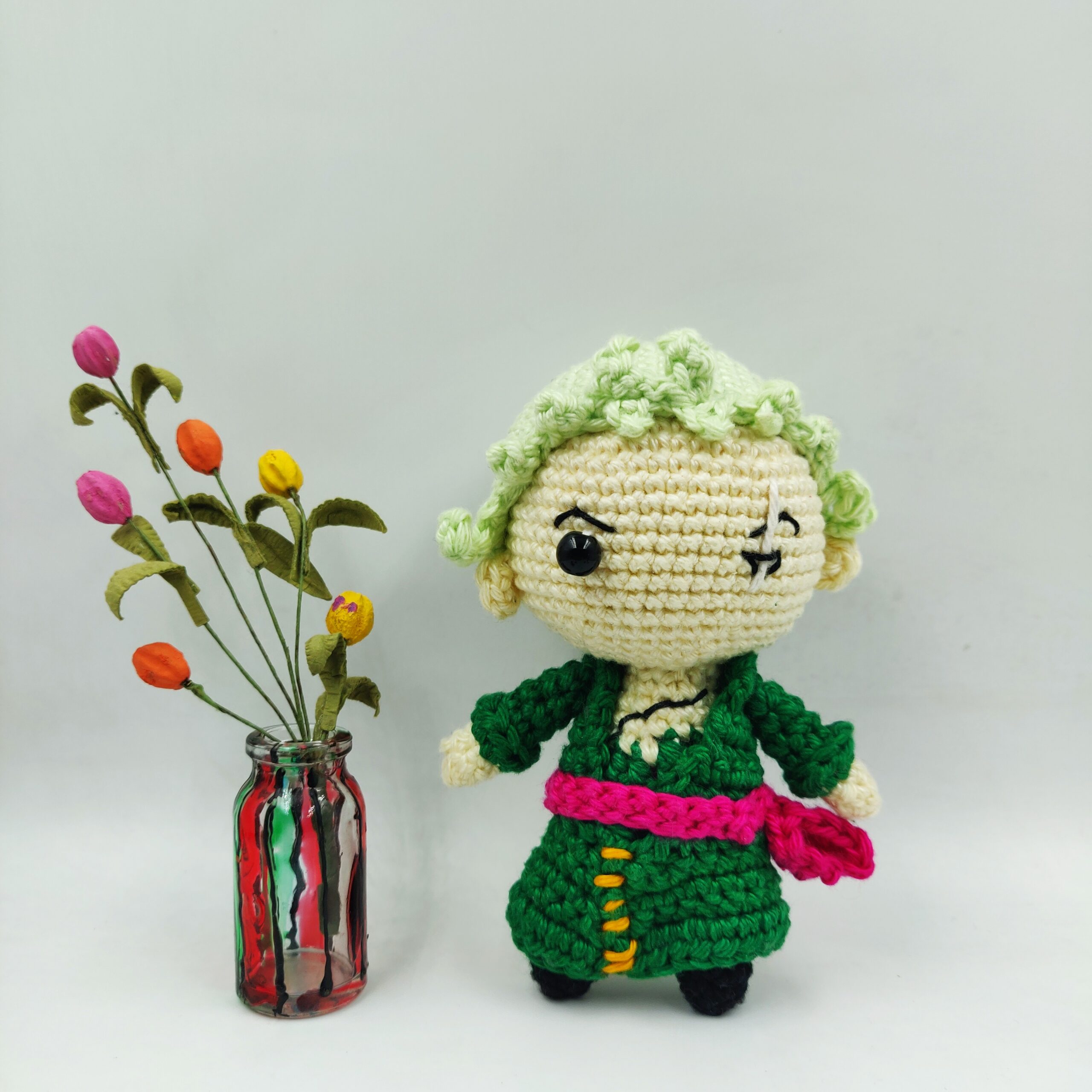 Rorona Zoro Amigurumi / Crochet Collectible toy - Loombastic Studios