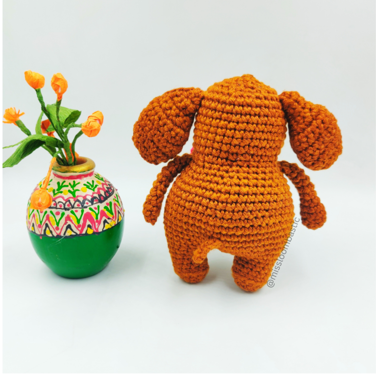Coco the Bowtiful Elephant Amigurumi / Crochet Collectible toy ...