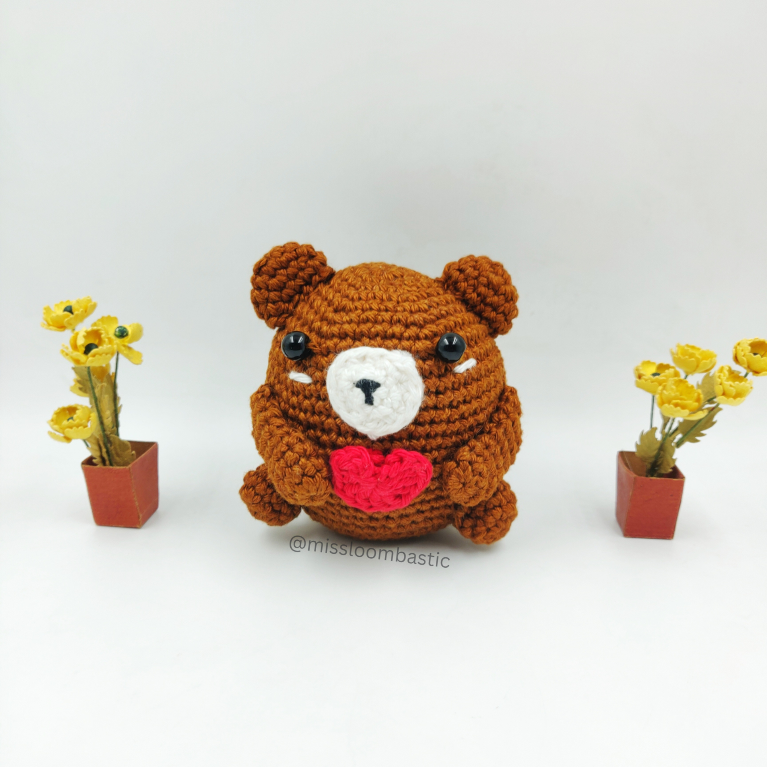 Choco Bear Amigurumi / Crochet Toy - Loombastic Studios