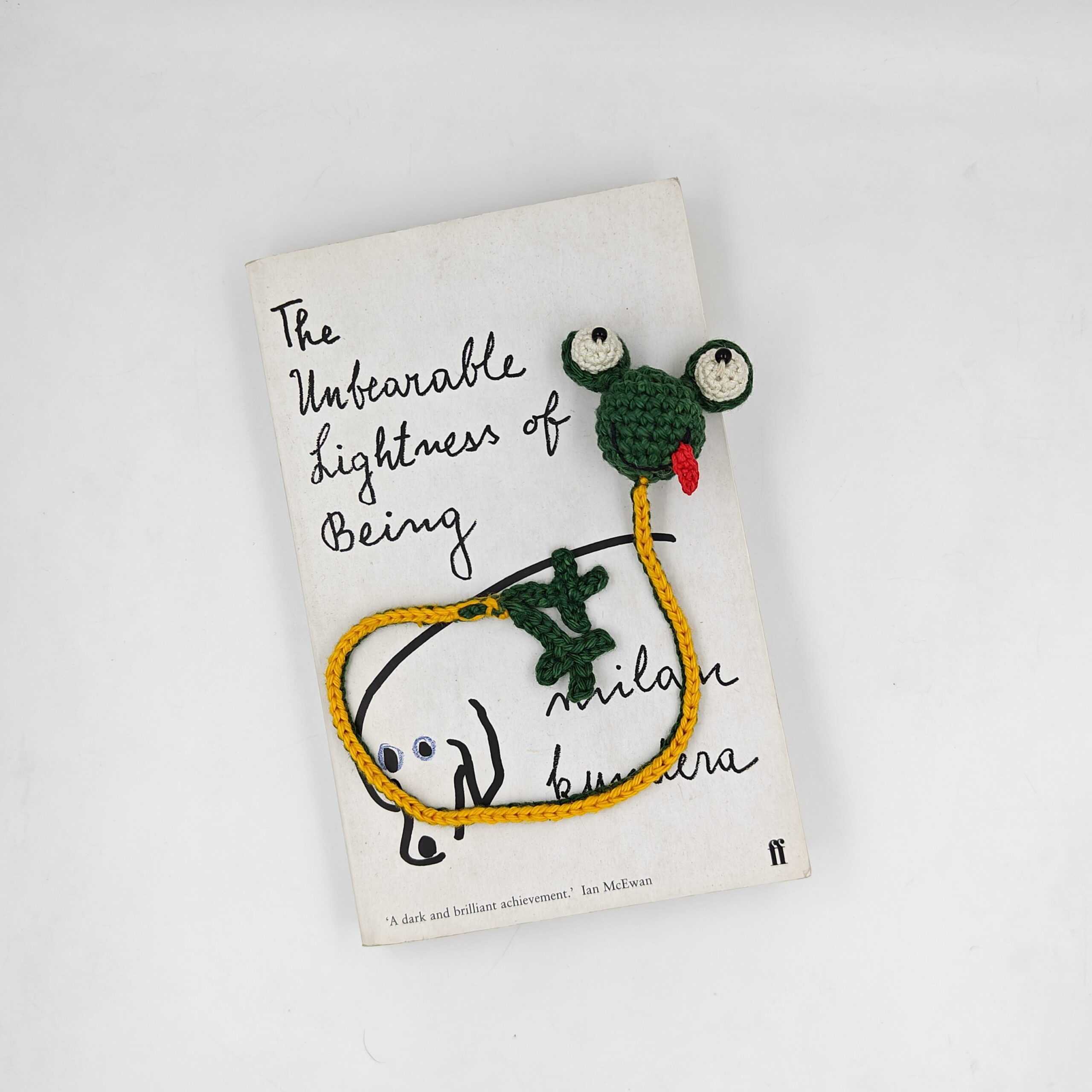Frog Bookmark - Loombastic Studios